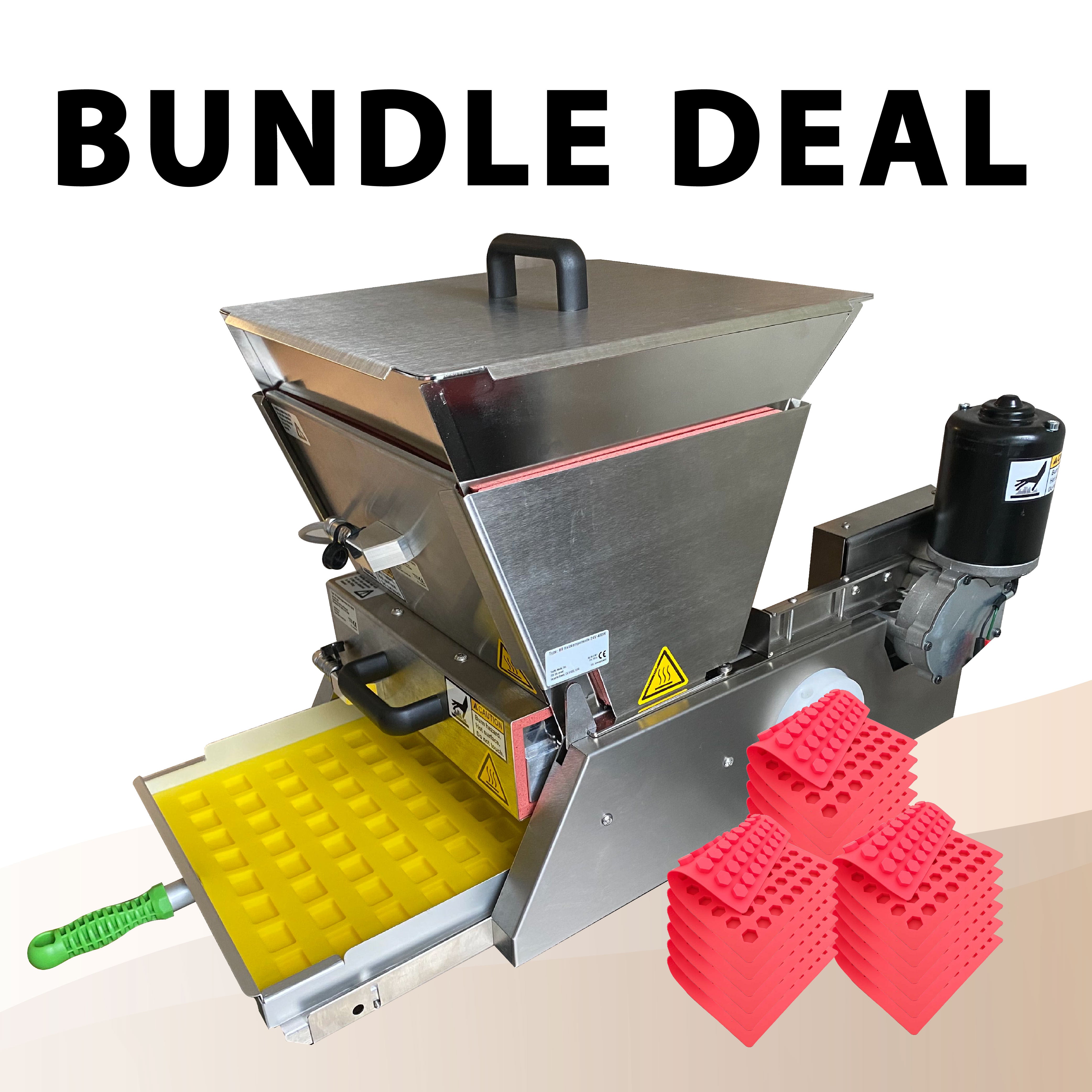 *BUNDLE DEAL* Push & GO Depositor + 30 Molds – Truffly Made